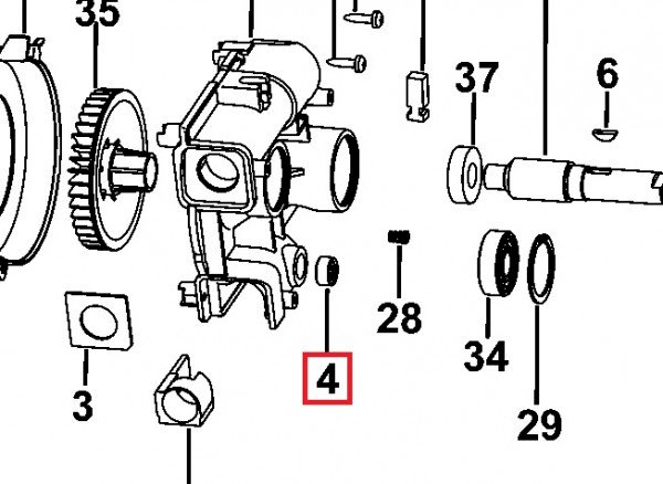 Justeringsskrue, Dewalt kapsave